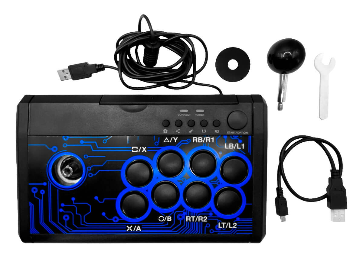 Instrucciones del Joystick Arcade DOBE TP4 1886